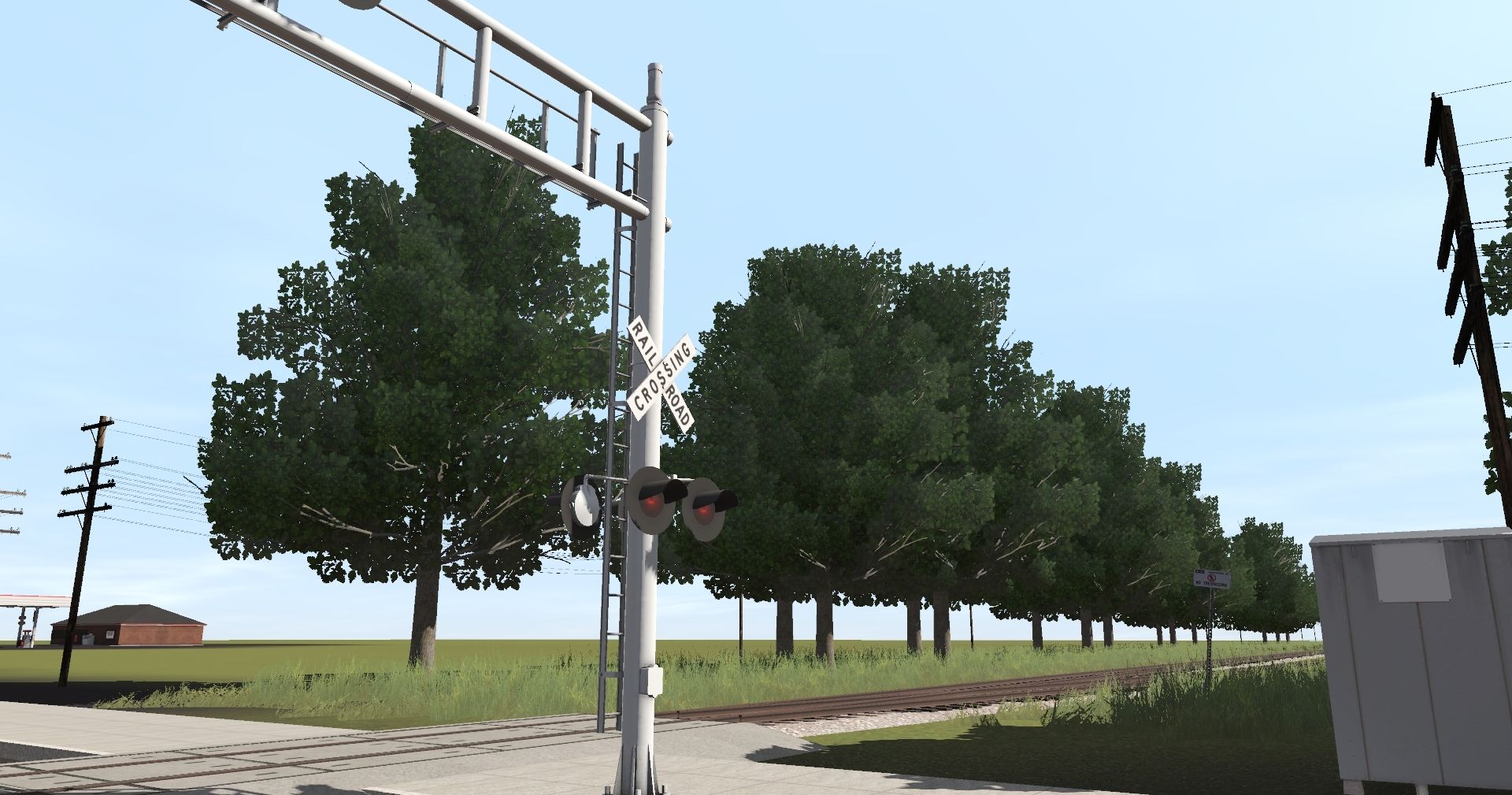 Trainz Railroad Crossing
