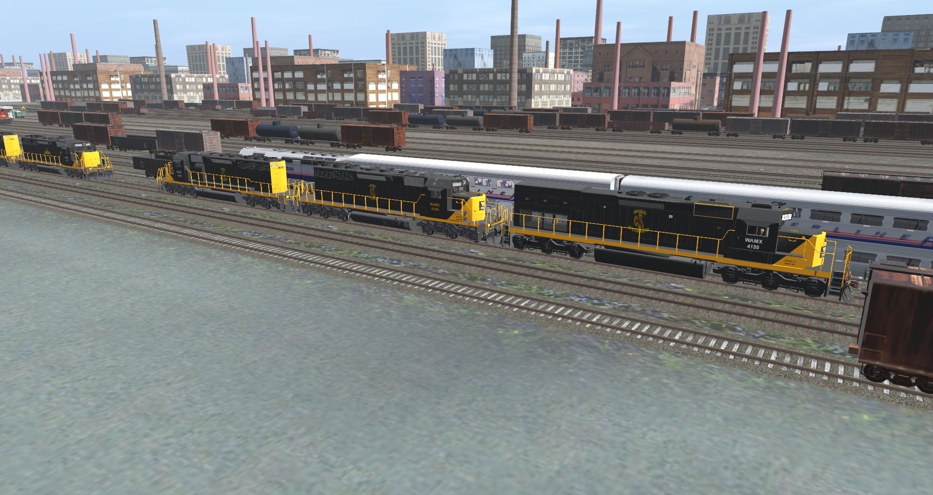 WAMX Locos for Swan Ranch Railroad SRRR | Trainz