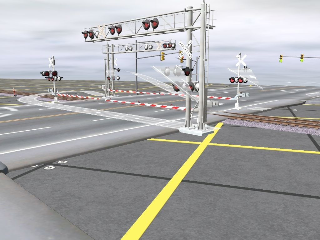 Trainz Railroad Crossing