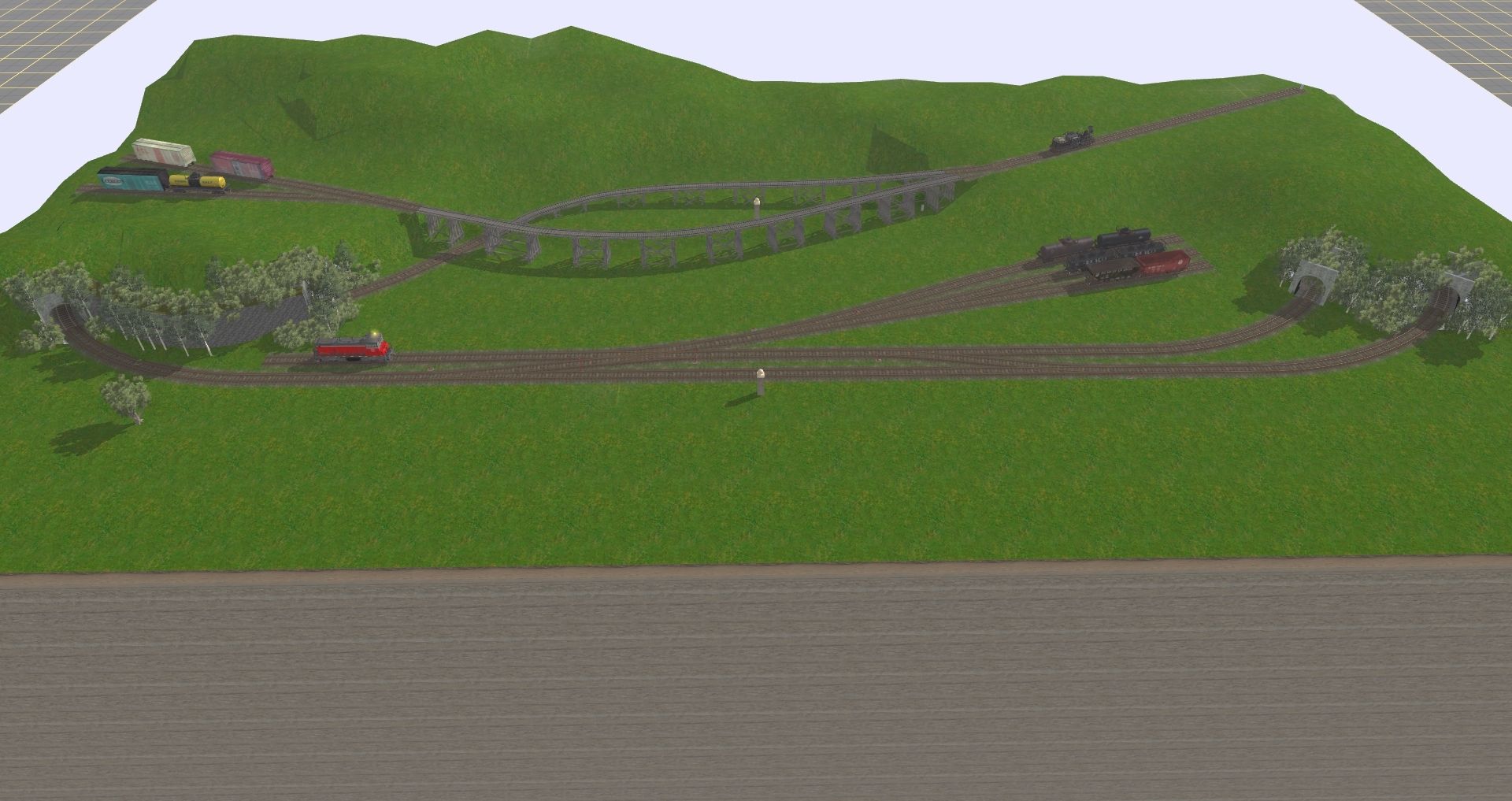 First layout running, now for the questions | Trainz
