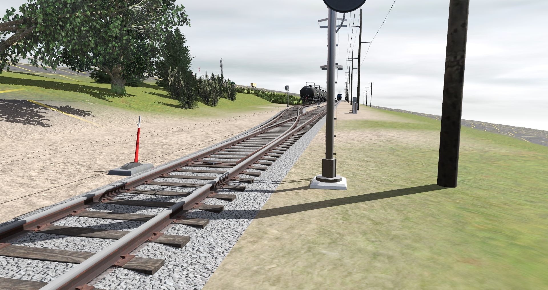 My TRS19 U.S. Standard Gauge Procedural Track Project | Trainz