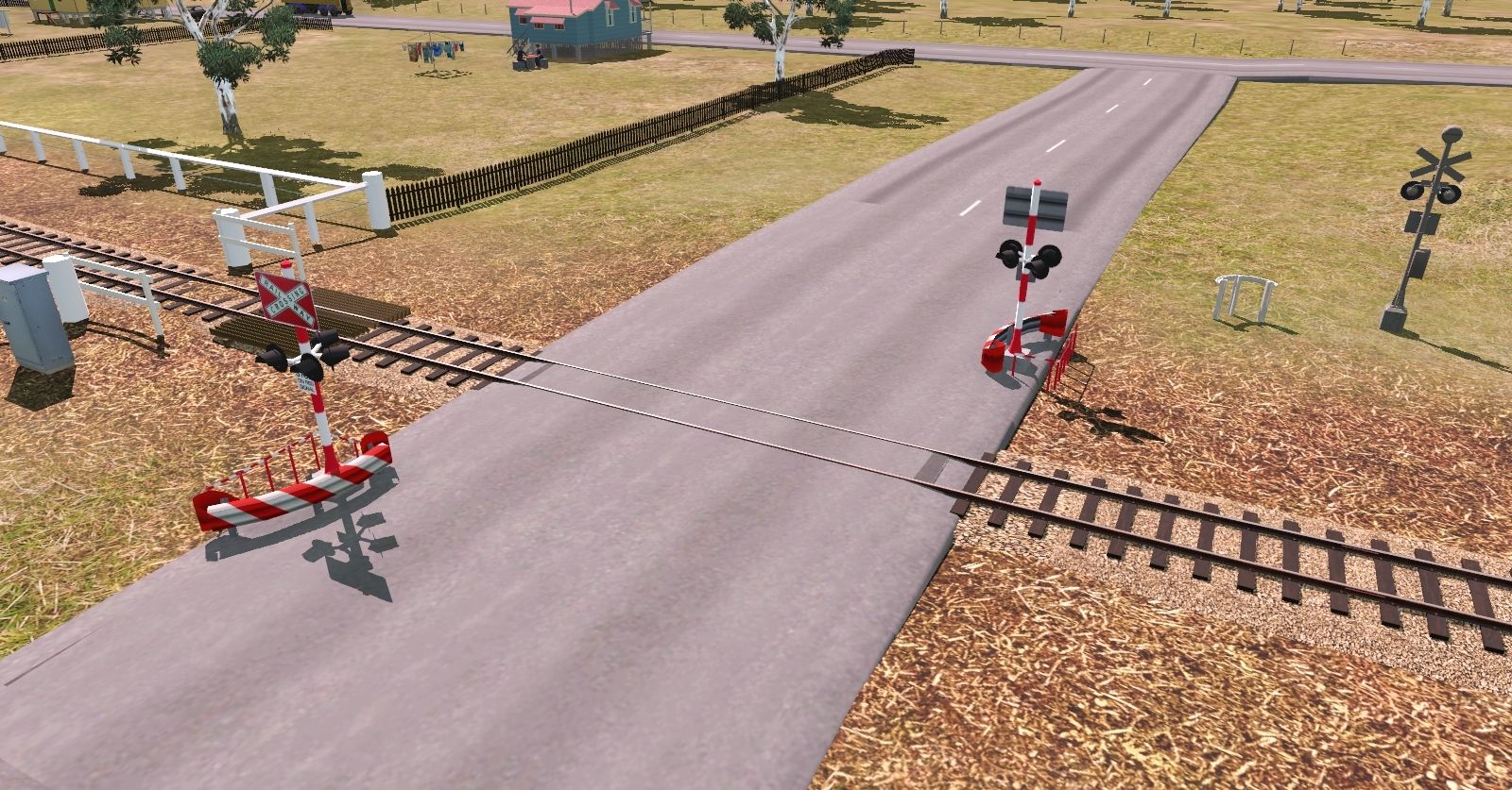 Trainz Railroad Crossing