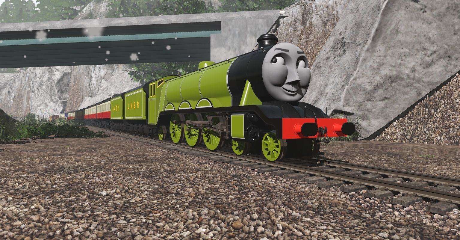 Trainz Flying Scotsman Face