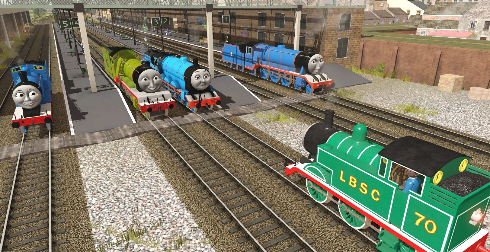 Big Engine Trainz